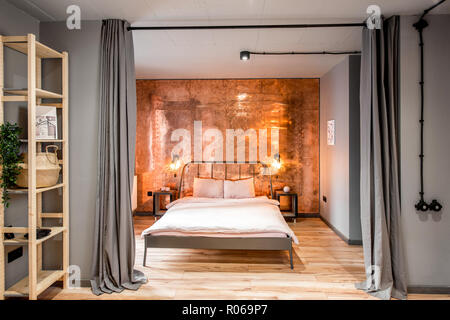 Modern loft bedroom store