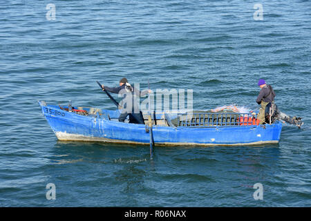 Fishermen on the Sea of Galilee, Israel Stock Photo - Alamy