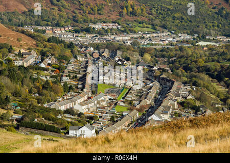Rhondda Valley, Rhondda Cynon Taff, Wales, UK. 1st February 2014. The ...
