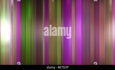 3D rendering of abstract thin glass panels in space. Panels shine and ...