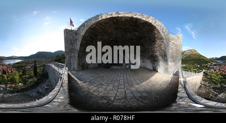 360° view of Kula Stoviš - Ston - Alamy