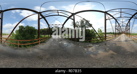 360° view of Canadian River Bridge at Calvin - Alamy