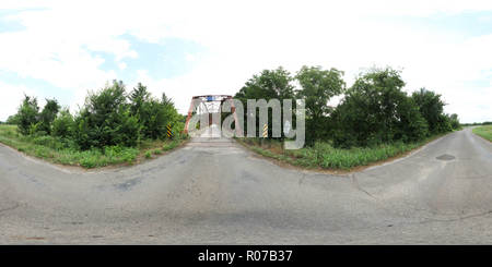 360° view of Canadian River Bridge at Calvin - Alamy