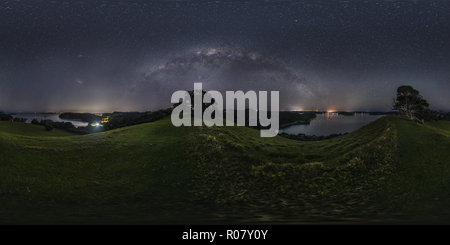 360° view of Mahurangi Milky Way - Alamy