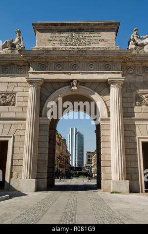 Milan, Porta Garibaldi Stock Photo - Alamy