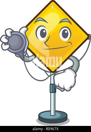 Professor warning attention sign shaped character exclamation Stock ...