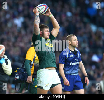 Malcolm Marx of South Africa during Autumn International Series match ...