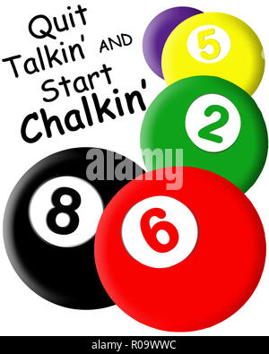 eight balls, 8 ball Stock Photo - Alamy