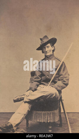 Frances Clalin Clayton, woman who disguised herself as a man, "Jack Williams," to fight in the ...