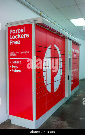Australia Post Parcel Lockers Stock Photo - Alamy