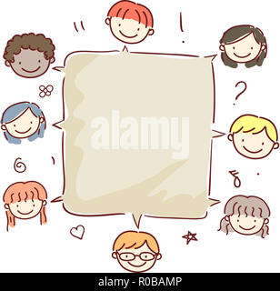 Illustration concept clipart speech bubble dialog conversation ...
