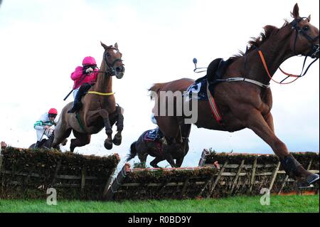 Brace Yourself and jockey Sean Flanagan (left) to win the Tayto Group ...