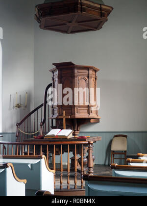 Sleepy Hollow church with the Old Dutch Burying Ground Stock Photo - Alamy