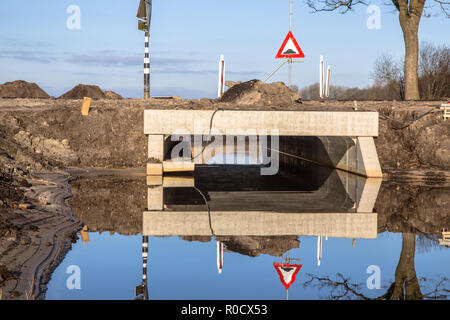 Newly constructed Eco Friendly Culvert with walking strip for animals ...