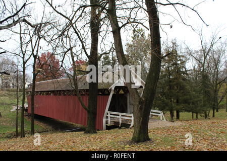 Covered Bridges in Madison county, Iowa Stock Photo - Alamy