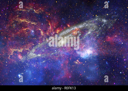 Nebulae and many stars in outer space. Elements of this image furnished ...