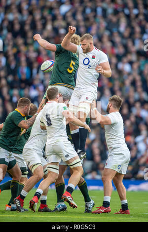 Twickenham, United Kingdom, Saturday, 3rd November 2018, RFU, Rugby ...