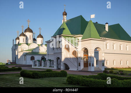 Murom, Spassky Monastery (Savior Transfiguration) on a spring evening ...