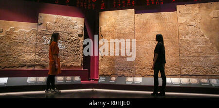 Ashurbanipal at the Battle of Til-Tuba. Museum: State Hermitage, St ...