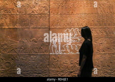 Ashurbanipal at the Battle of Til-Tuba. Museum: State Hermitage, St ...