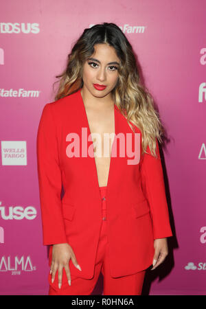 LOS ANGELES, CA - NOVEMBER 4: Ally Brooke at The 2018 Alma Awards at ...