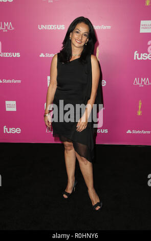 LOS ANGELES, CA - NOVEMBER 4: Shaula Vega at The 2018 Alma Awards at ...