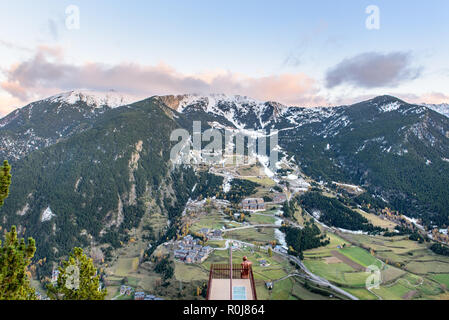 Mirador Roc del Quer, Andorra Stock Photo - Alamy