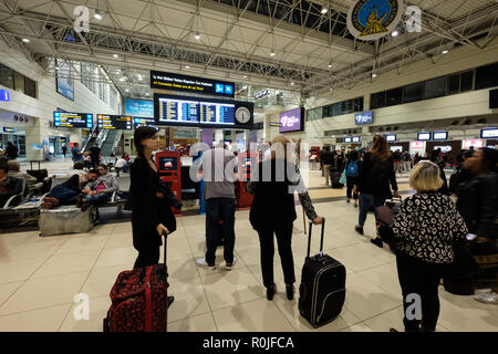 Antalya Turkey check in at the airport Stock Photo - Alamy