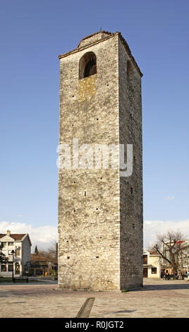 Ottoman clock tower in Podgorica. Montenegro Stock Photo - Alamy