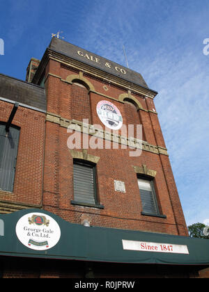 Old signage for HSB Bitter at Gales Brewery, George Gale & Co. Ltd ...