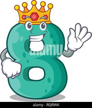 Number eight ruler icon, cartoon style Stock Vector Image & Art - Alamy