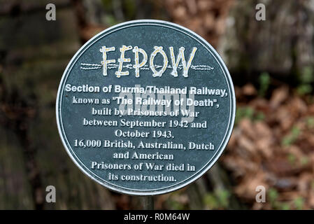 The Far East Prisoners of War Memorial at the National Memorial ...