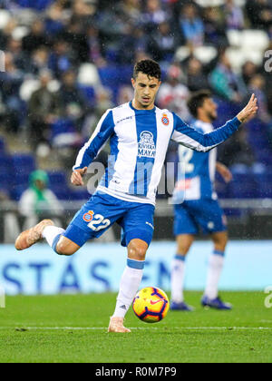 5th November 2018, Cornella-El Prat, Cornella de Llobregat, Barcelona ...