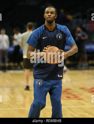 Minnesota Timberwolves forward Andrew Wiggins (22) shoots as Utah Jazz ...