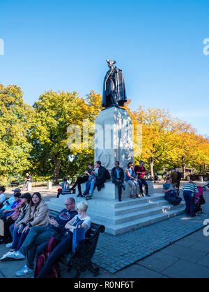 General Wolfe Statue, Royal Observatory, Greenwich, London, England, UK ...