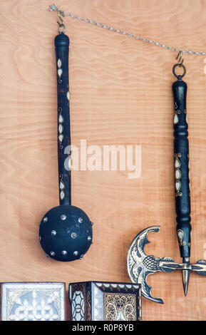 Ottoman style decorative mace as Medieval time weapon Stock Photo - Alamy