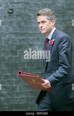 Gavin Williamson CBE MP, Secretary of State for Defence, departs ...