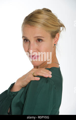 Actress Solveig AUGUST plays the role of Margret Merz, in the ARD ...