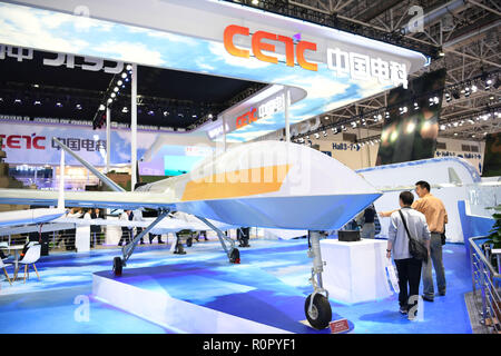 Zhuhai. 6th Nov, 2018. Photo taken on Nov. 6, 2018 shows a general ...