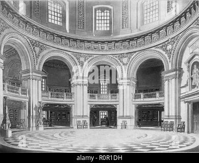 Inside the Radcliffe Camera lIbrary room Oxford Stock Photo: 53417106 ...