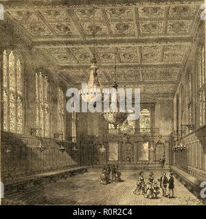 Interior of Merchant Taylors' Hall London Stock Photo - Alamy