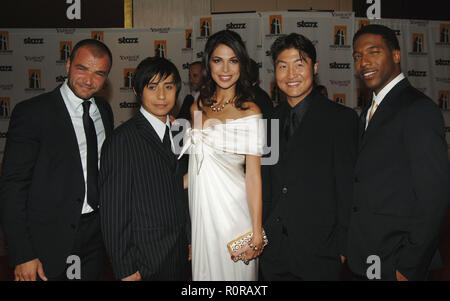 Cast of "Crash" backstage at the 12th Annual Screen Actors Guild Awards ...