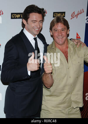 Steve Irwin arriving at the G-Day In LA at the Pantage Theatre in Los ...