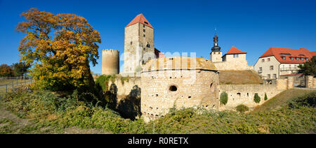 The castle in Querfurt in Saxony-Anhalt is the largest and oldest ...
