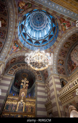 Inside an Orthodox Church in Chernivtsi, an Austro-Hungarian city with ...