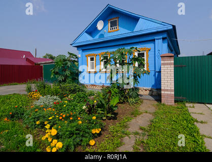 Traditional Russian dacha house. Suzdal, Russia Stock Photo: 228040801 ...