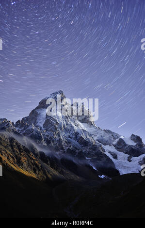 A gorgeous view of the Milky Way in the sky on a bright starry night ...