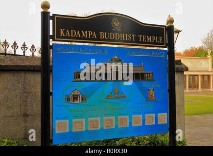 Manjushri Kadampa Meditation Centre, Buddhist temple, Conishead, near ...