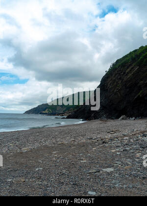 View of the beach at Meat Cove, Nova Scotia, Canada Stock Photo - Alamy