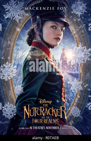 THE NUTCRACKER AND THE FOUR REALMS, poster art, Keira Knightley as ...